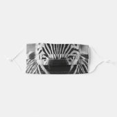 Zebra Snout Adult Cloth Face Mask | Zazzle