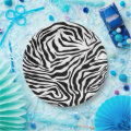 Zebra Stripes Black And White Wild Animal Print Paper Plates | Zazzle