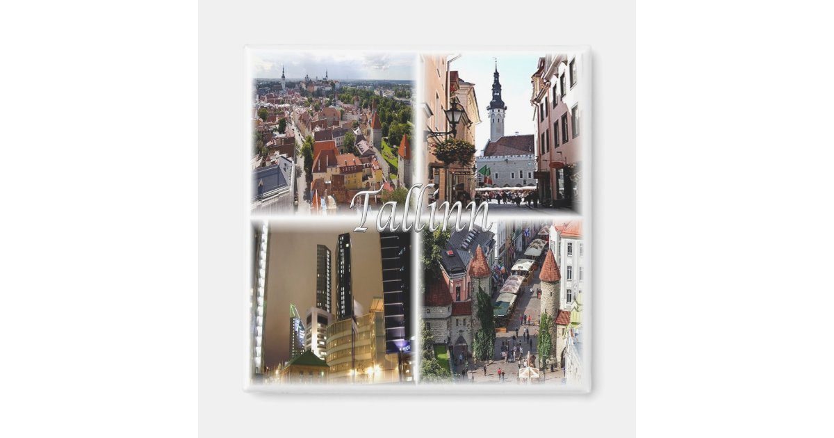 zEE003 TALLINN Estonia, Fridge Magnet | Zazzle