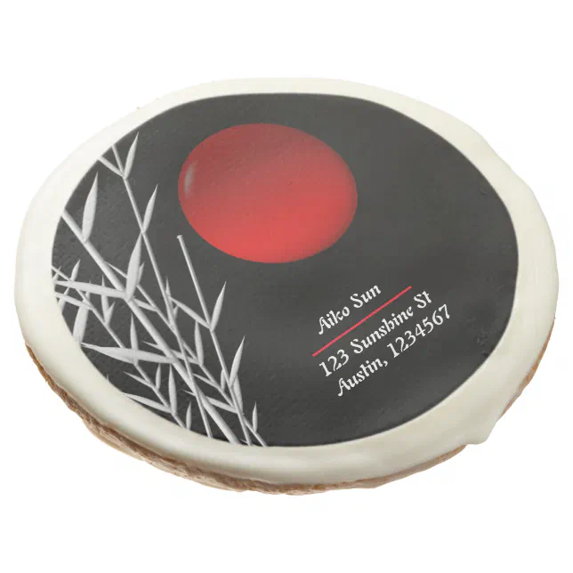 Zen Art ,good luck ,personalized Sugar Cookie | Zazzle