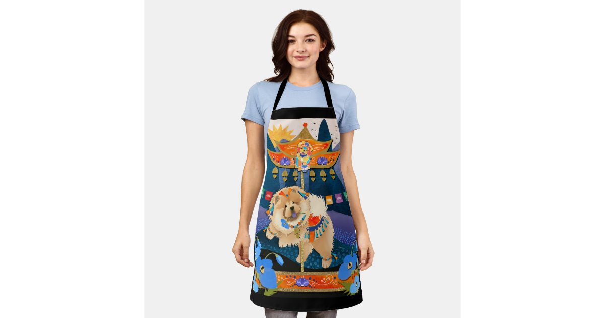 ZEN CARNIVAL Chow -Apron in 3 sizes Apron | Zazzle