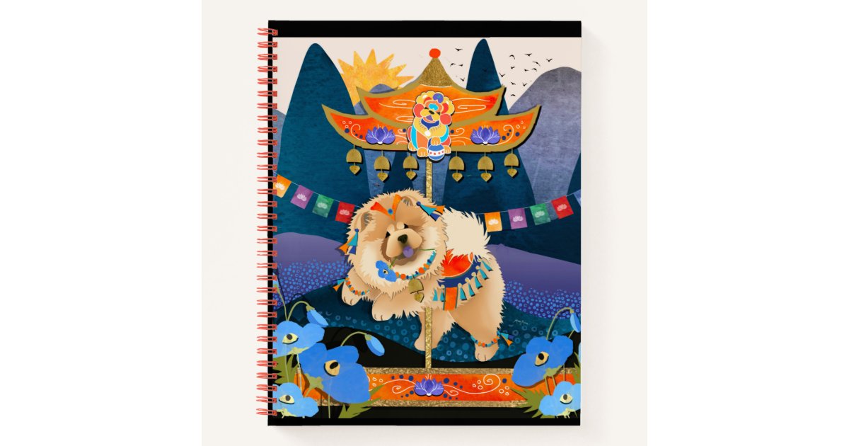ZEN CARNIVAL Chow -Notebook Notebook | Zazzle