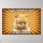 Meditating Zen Cat Poster | Zazzle.com