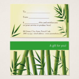 Zen Massage ı Gift card | Zazzle