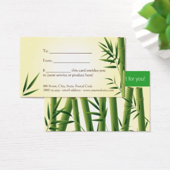 Zen Massage ı Gift card | Zazzle