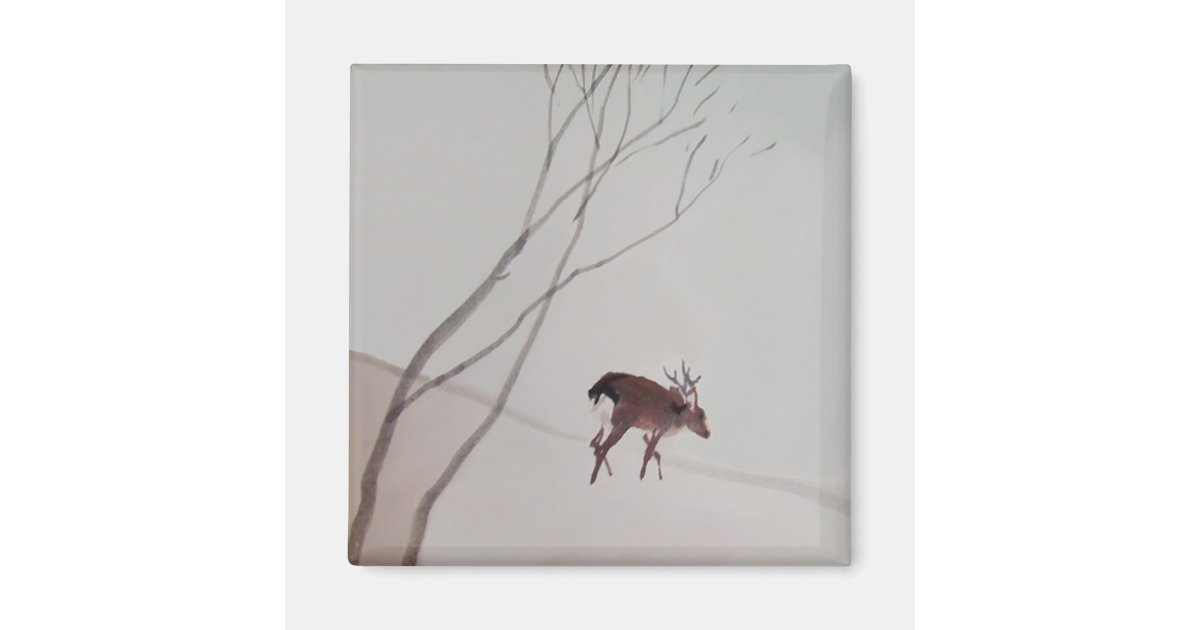 Zen meditation magnet | Zazzle