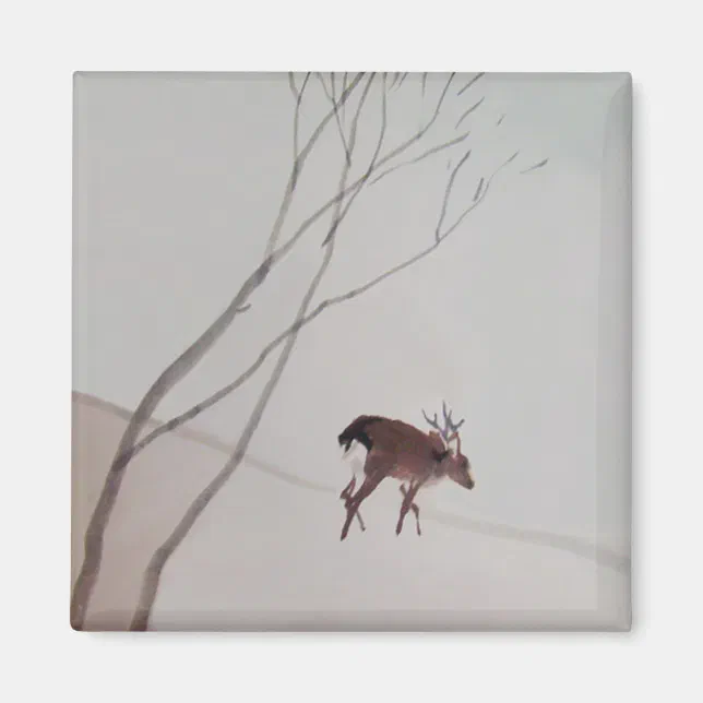 Zen meditation magnet | Zazzle