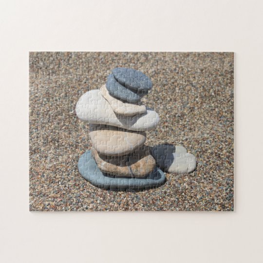 Zen stones jigsaw puzzle | Zazzle.com