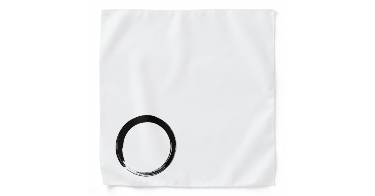 Zen Symbol / Enso Circle Bandana | Zazzle