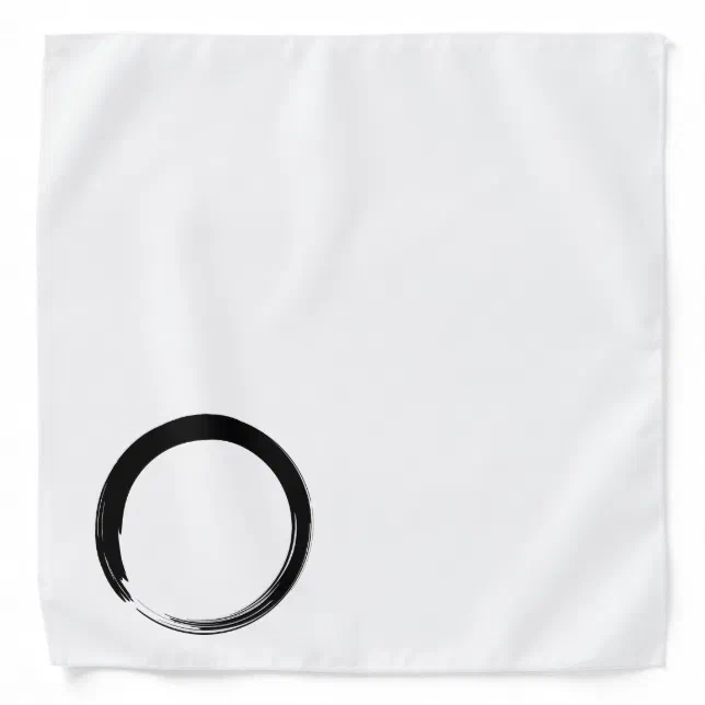Zen Symbol / Enso Circle Bandana | Zazzle