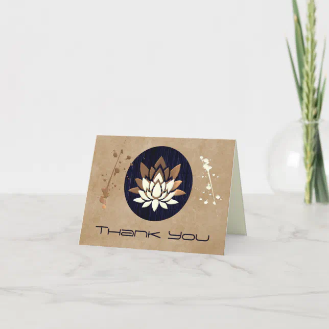 Zen Thank You Card | Zazzle