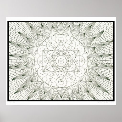 Zen Tree of Life Coloring Poster | Zazzle