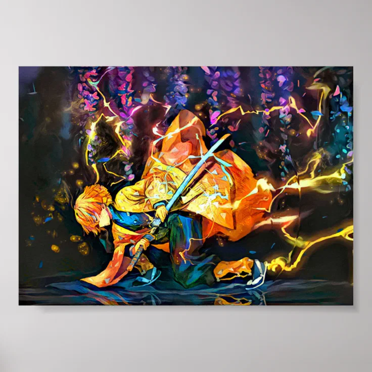 Zenitsu 1st Position Poster | Zazzle