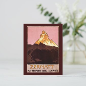 Zermatt Switzerland Postcard | Zazzle