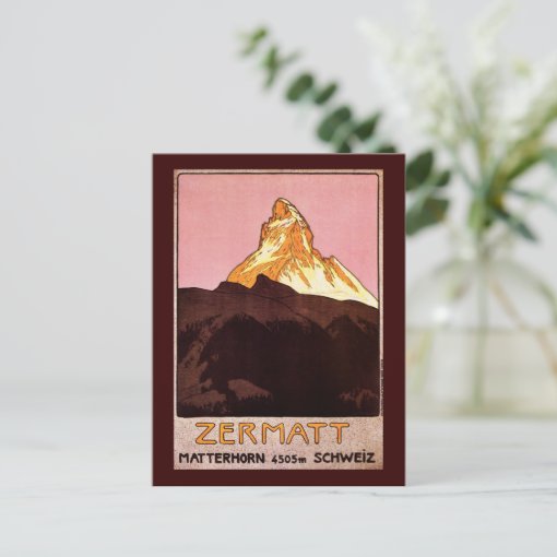 Zermatt Switzerland Postcard | Zazzle