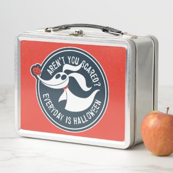 Zero | Aren't You Scared? Metal Lunch Box | Zazzle