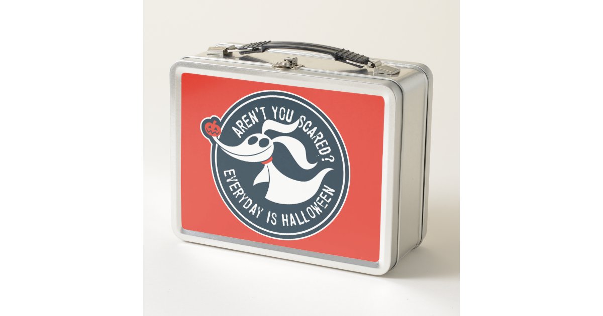 Zero | Aren't You Scared? Metal Lunch Box | Zazzle