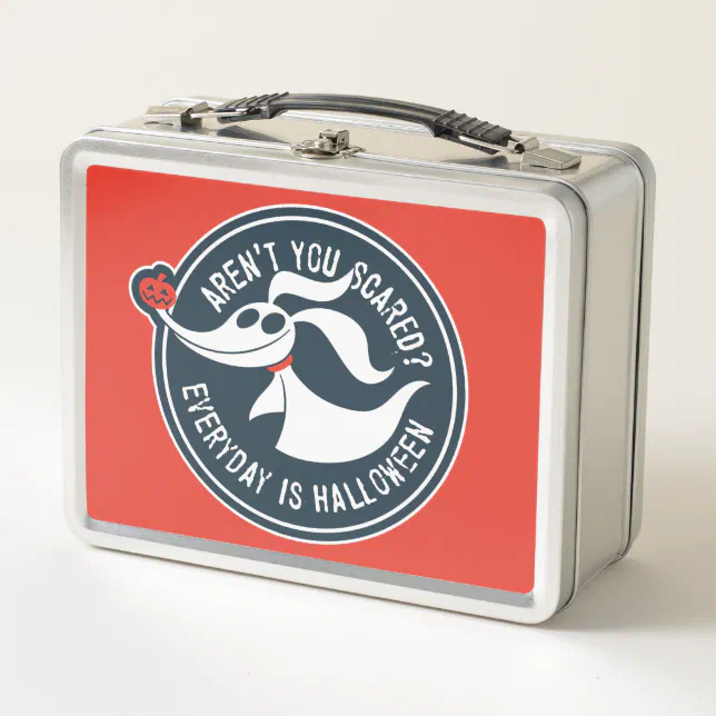 Zero | Aren't You Scared? Metal Lunch Box | Zazzle