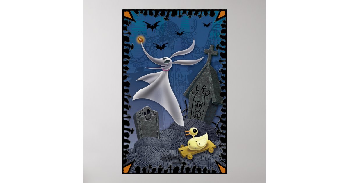 Zero | Haunting the Cemetery Poster | Zazzle