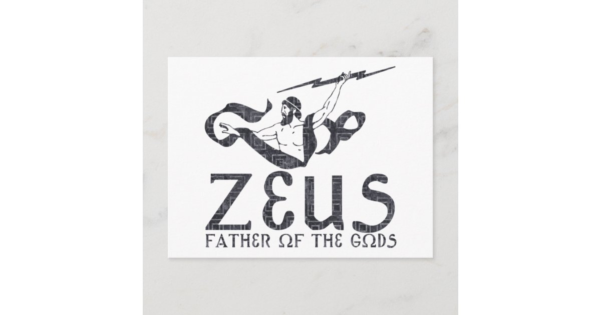 Zeus Postcard | Zazzle