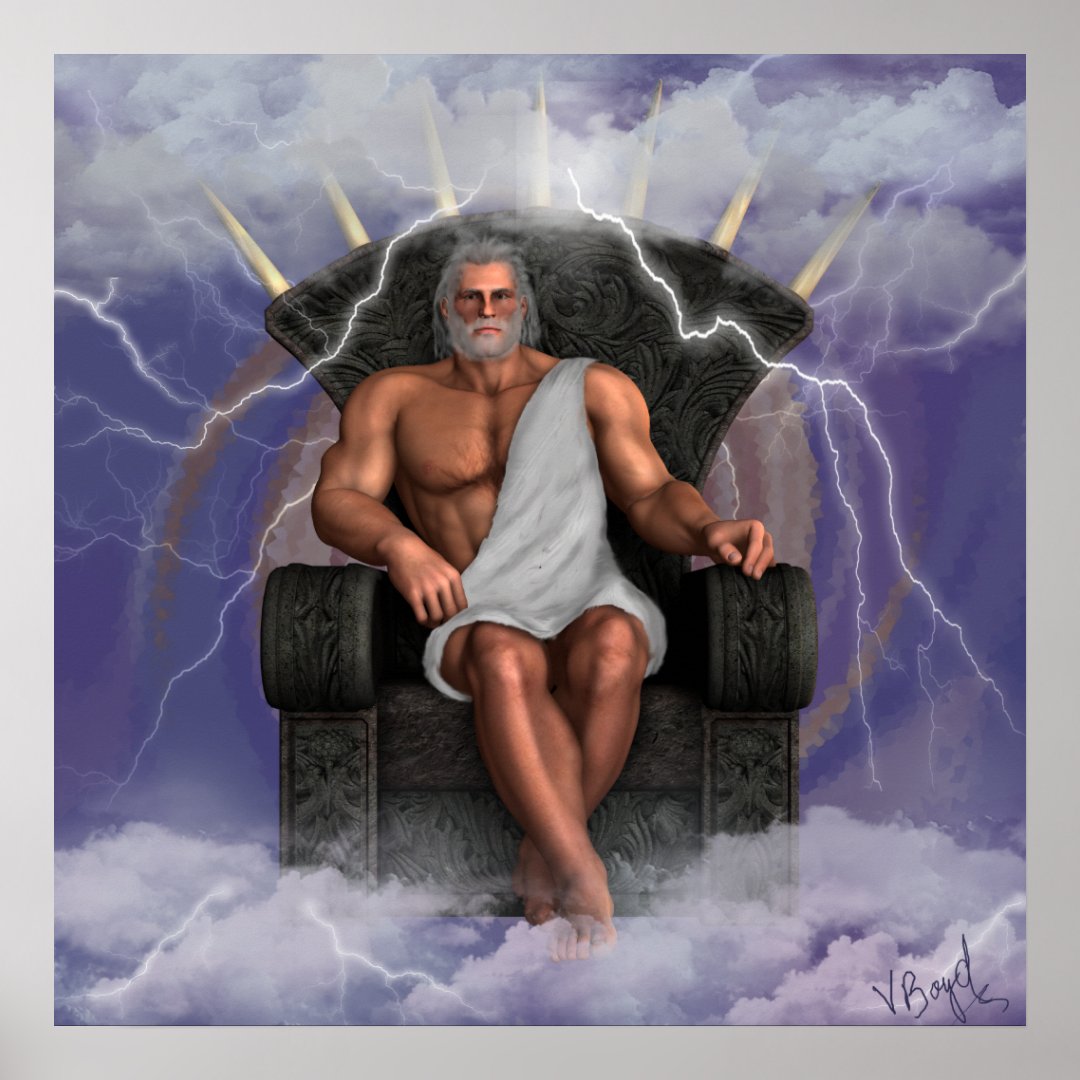 zeus poster | Zazzle