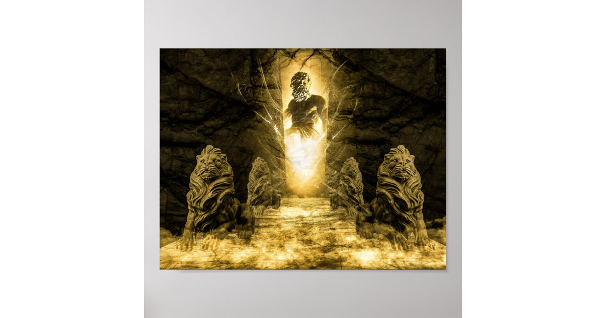 Zeus Poster | Zazzle