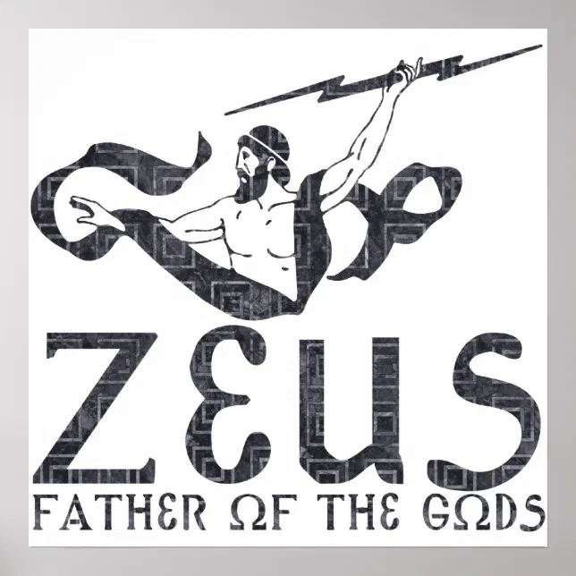 Zeus Poster | Zazzle