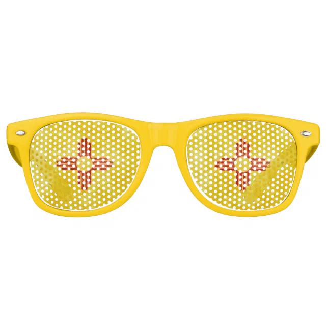 Zia Indian Red Sun Symbol Retro Sunglasses | Zazzle