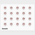 Ziegler Coat of Arms / Ziegler Family Crest Classic Round Sticker | Zazzle