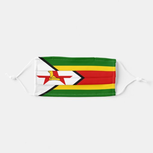 Zimbabwe Flag Cloth Face Mask | Zazzle