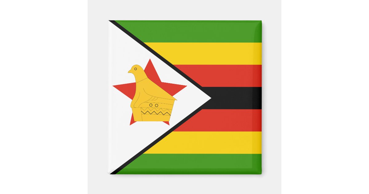 Zimbabwe Flag Magnet | Zazzle