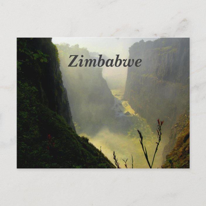 Zimbabwe Postcard | Zazzle.com