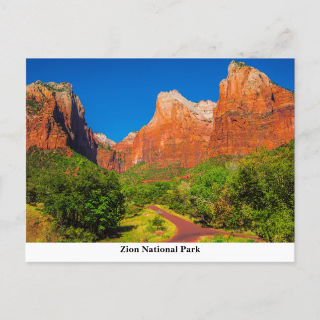 Zion National Park Postcard | Zazzle