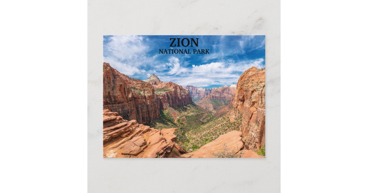 Zion National Park - Utah Postcard | Zazzle