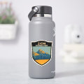 Zion National Park Utah The Watchman Vintage Sticker | Zazzle