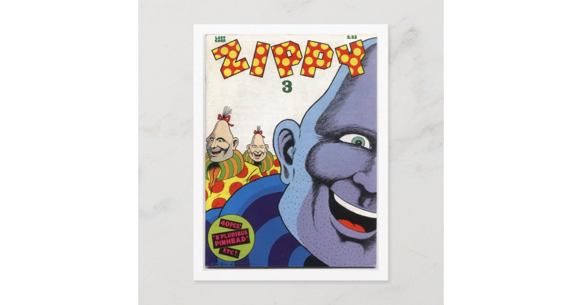 "Zippy 3", 1980 Postcard | Zazzle