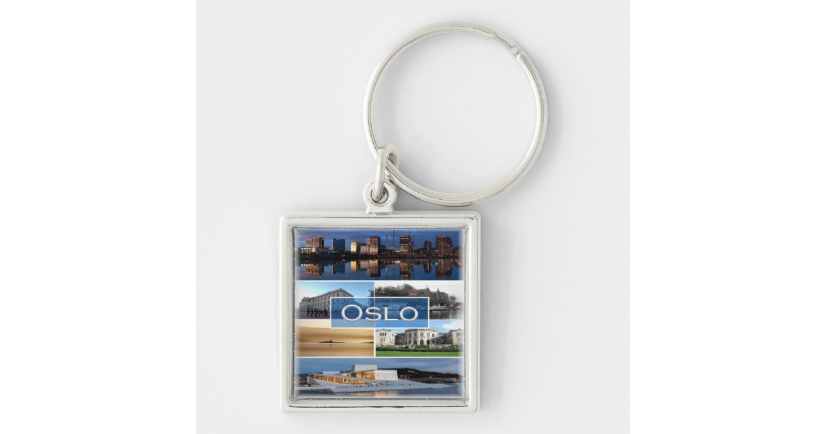 zNO006 OSLO, Norway, Europe, Keychain | Zazzle