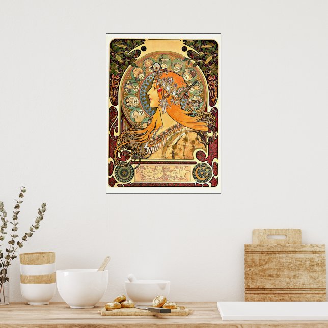 Alphonse mucha zodiac poster 60 photos - Youhoroscope.com