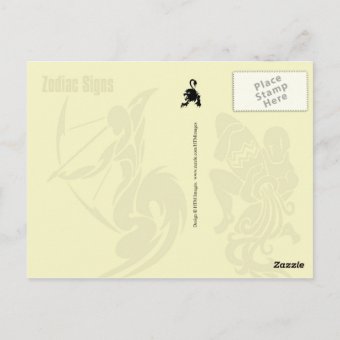 Zodiac (Astrological) signs Postcard | Zazzle