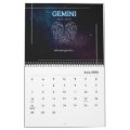 Zodiac Calander 2024 Astrology Zodiac Signs Calendar | Zazzle