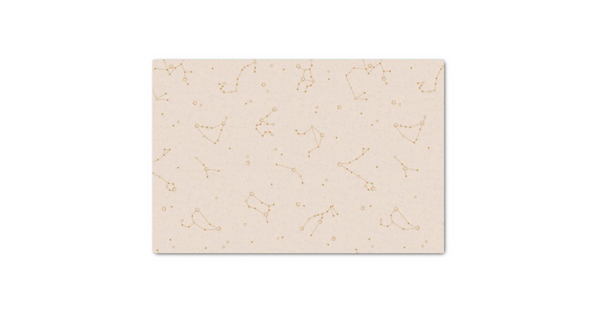 Zodiac Constellation Tissue Paper | Zazzle