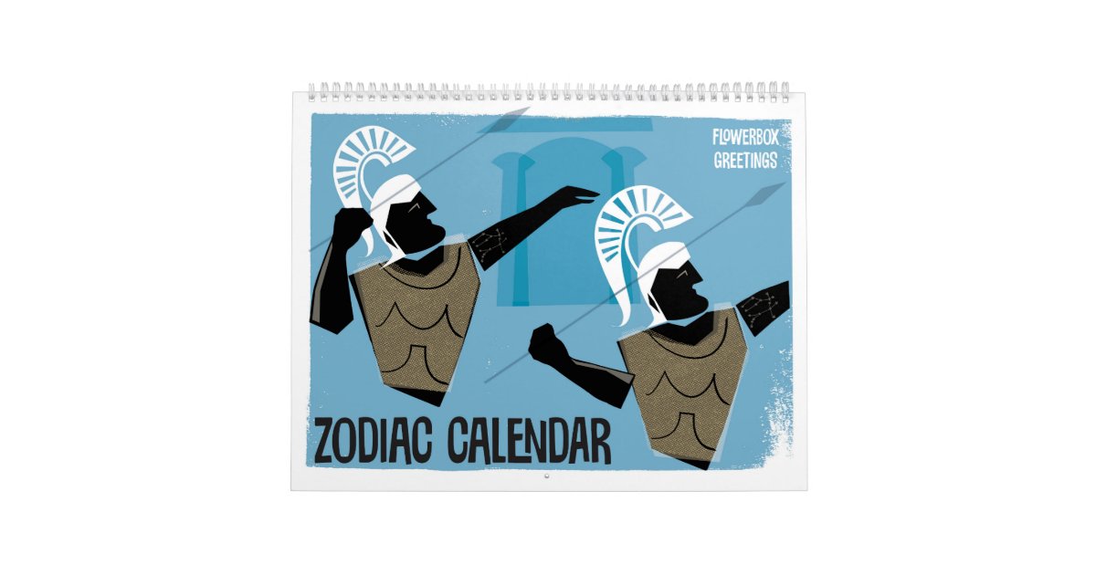 Zodiac Designs Calendar | Zazzle