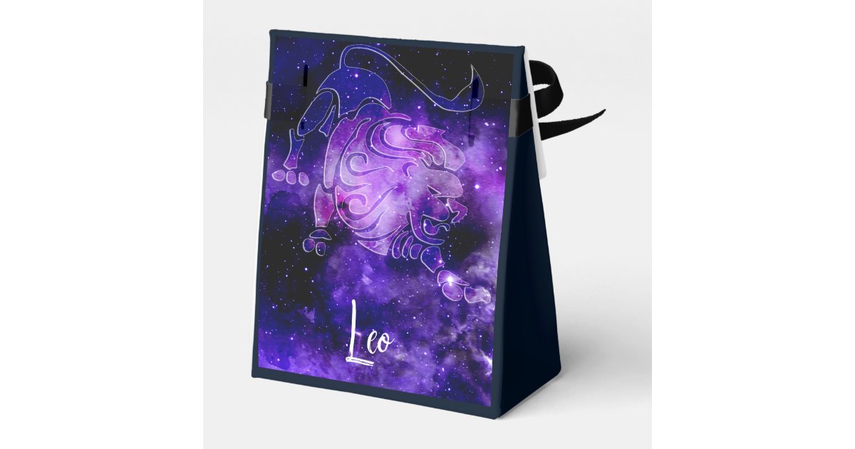 Zodiac : Leo Favor Boxes | Zazzle