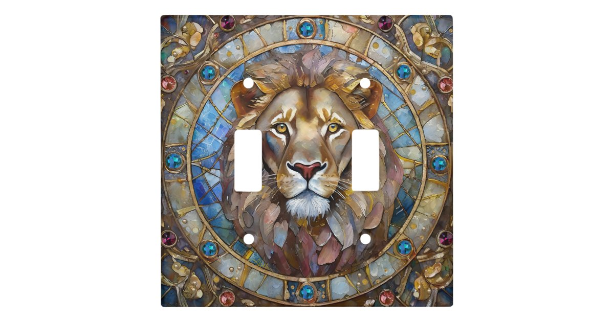 Zodiac - Leo the Lion Light Switch Cover | Zazzle