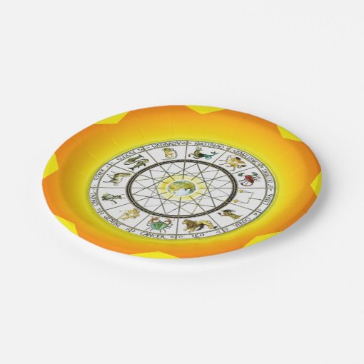 Zodiac paper plate | Zazzle
