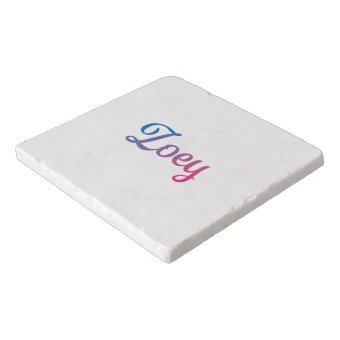Zoey Stylish Cursive Trivet | Zazzle