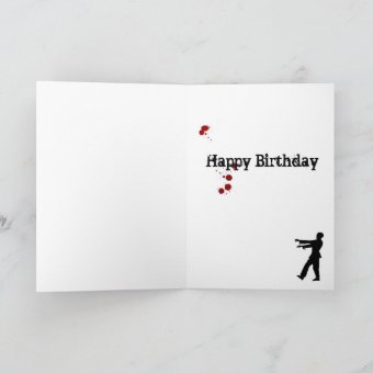 Zombie Apocalypse - Funny Zombies Birthday Card | Zazzle