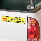 Zombie Bumper Sticker | Zazzle
