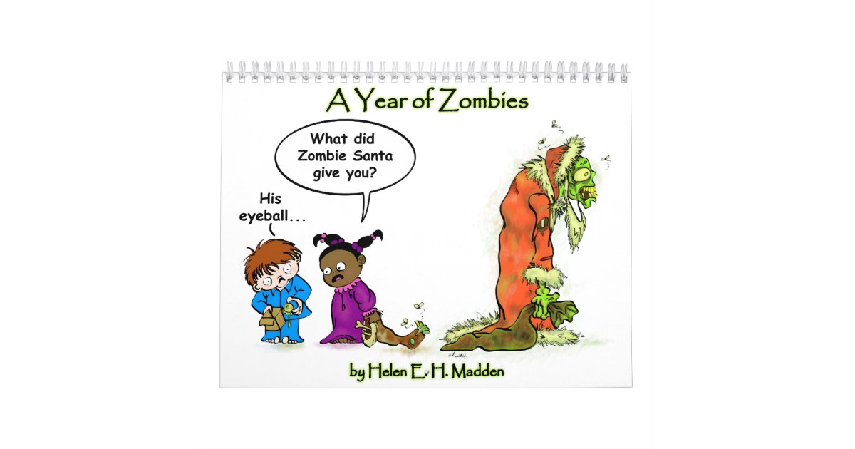 Zombie Calendar! Calendar | Zazzle