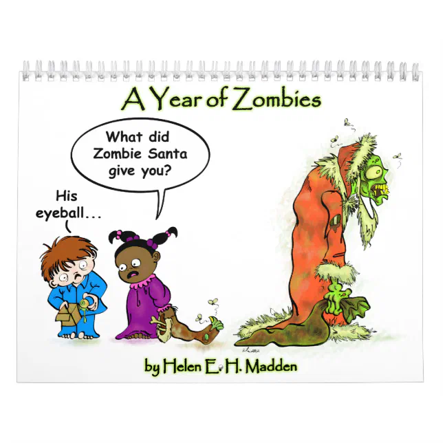 Zombie Calendar! Calendar | Zazzle